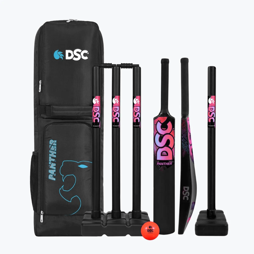 DSC Plastic Panther Cricket Set (Mens) - Cricket Kit - Wiz Sports