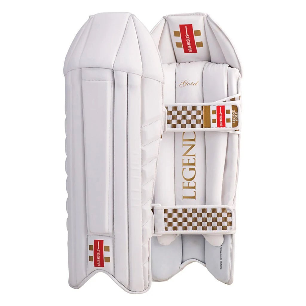 Gray Nicolls Legend Gold Wicket Keeping Leg Guard - Cricket Leg Guards ...