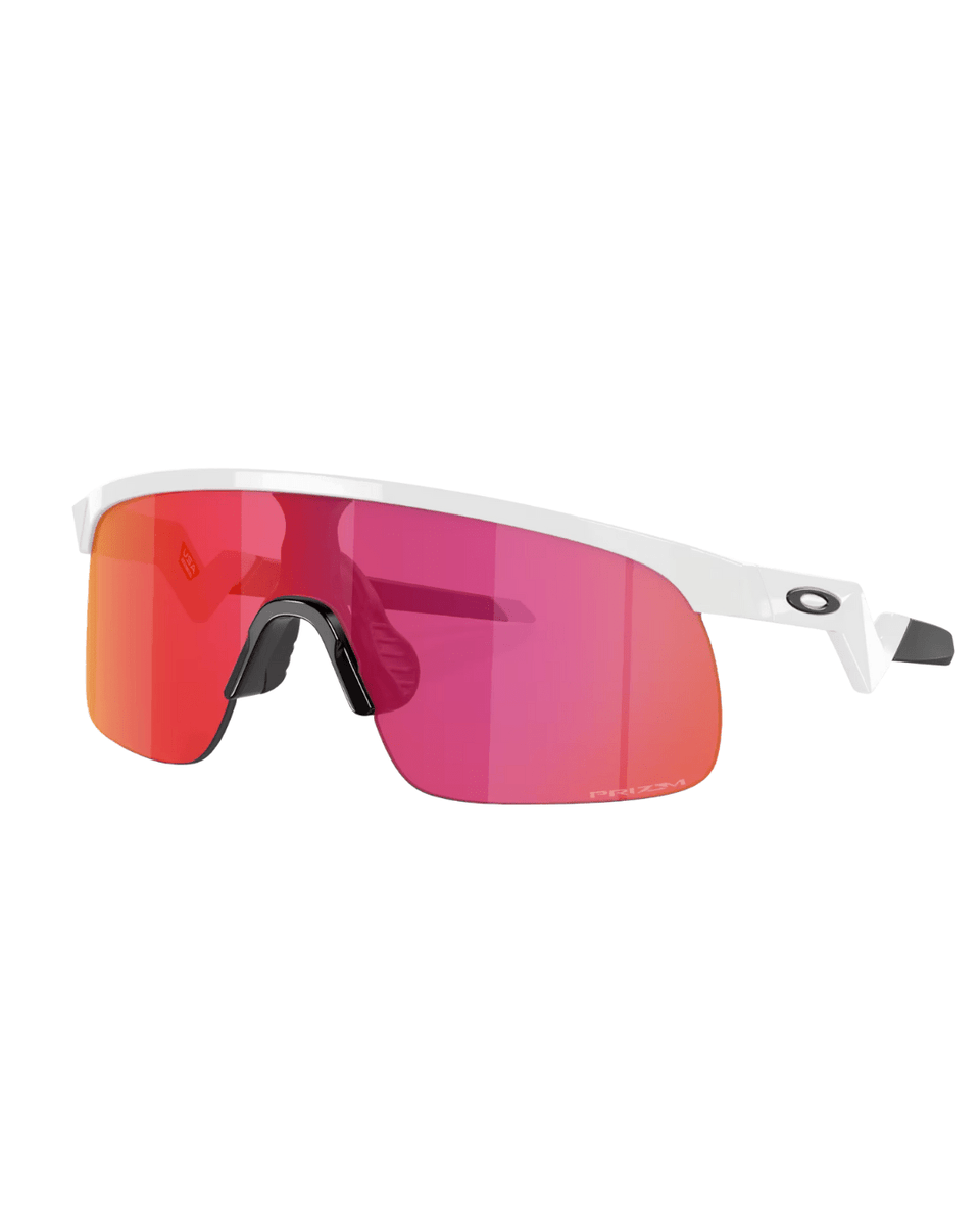 Oakley Resistor Polished White Sunglasses - Sunglasses - Wiz Sports