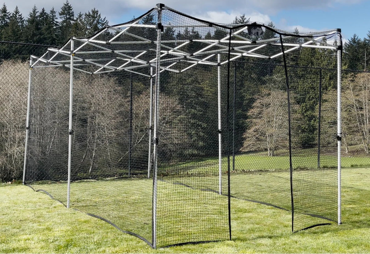Pitch Concepts SP6 Folding/Portable Cricket Batting Net/Backyard ...