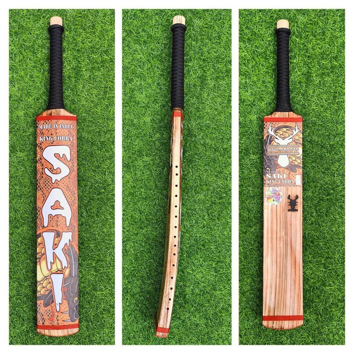 Saki King Cobra – Burn Edition | Hard Tennis Bat for Elite Power Play ...