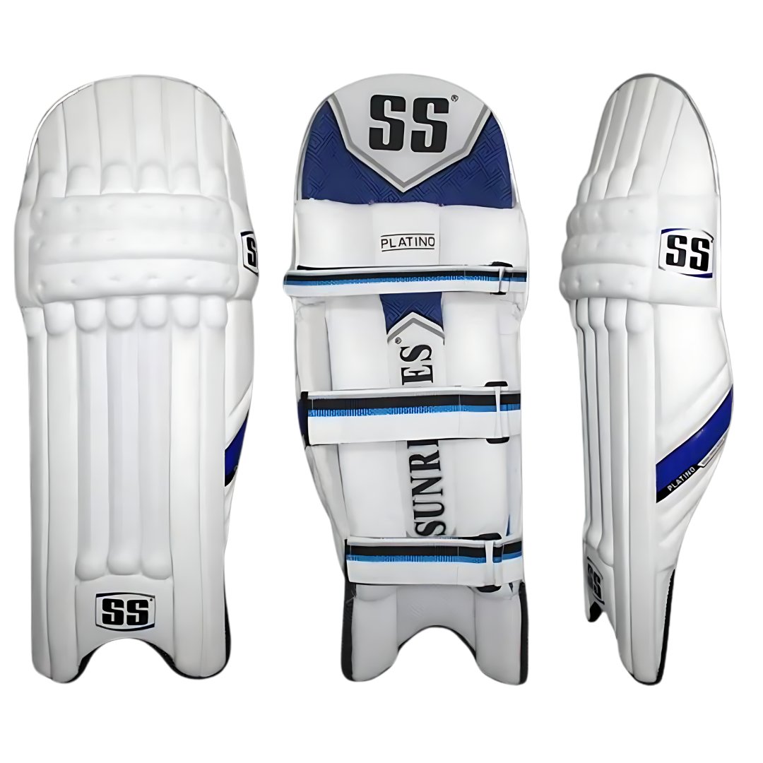 SS Platino Cricket legguard Pads - Senior - Cricket Leg Guards - Wiz Sports