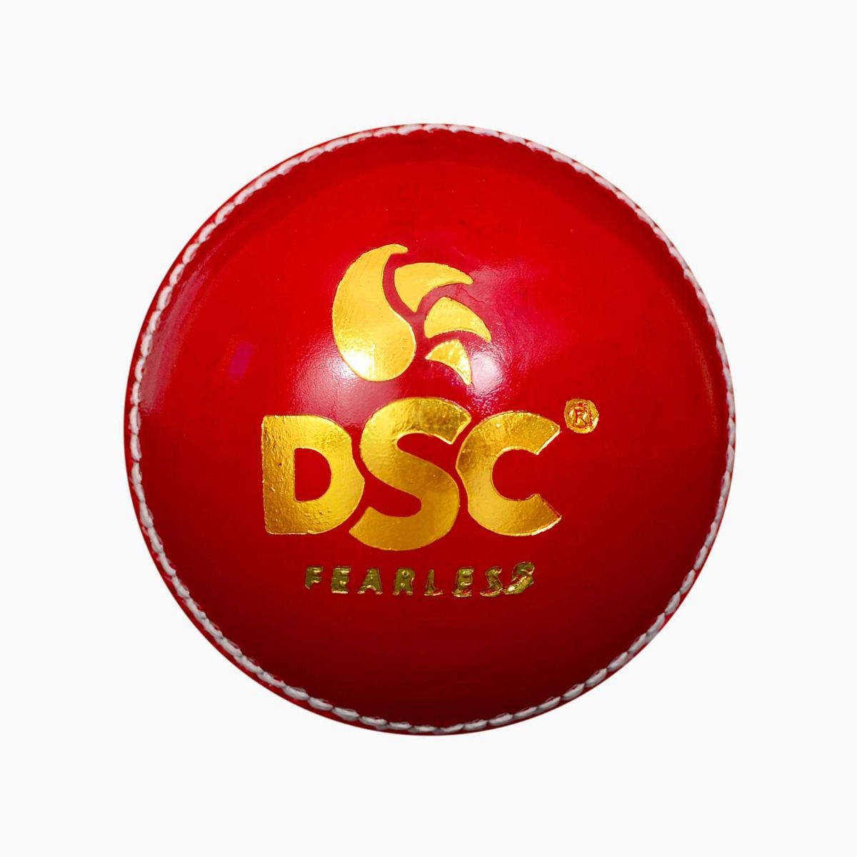 DSC Match Grade 4 Piece Leather Cricket Ball - Cricket Balls - Wiz Sports